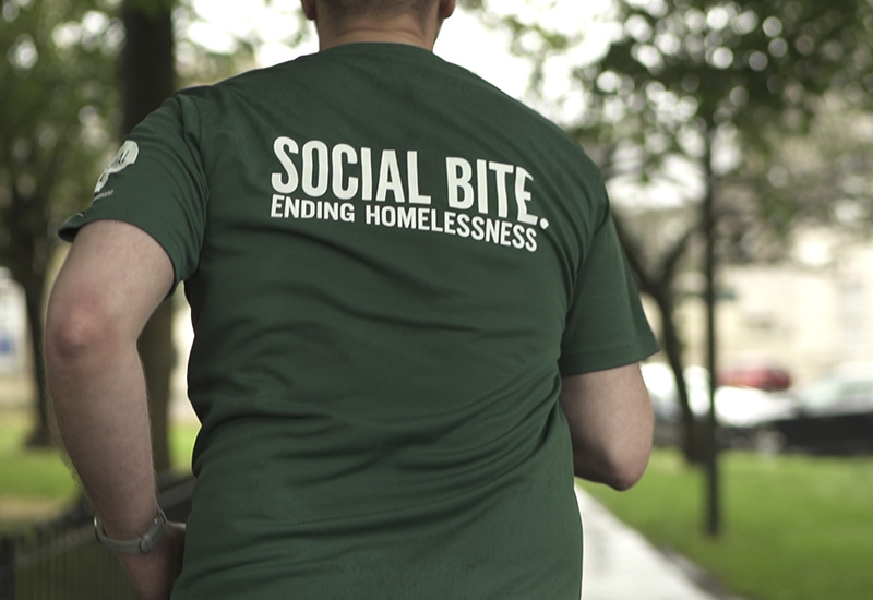 The Falcon | Charity work with Social Bite